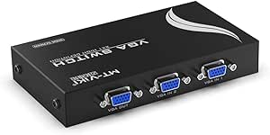 Amazon.com: MT-VIKI 2 Port VGA Switch Video Selector Switcher Box (2 Input 1 Output) : Electronics