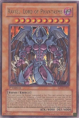 YU-GI-OH! - Raviel, Lord of Phantasms (SOI-EN003) - Shadow of Infinity ...