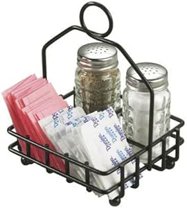 Amazon.com | Tablecraft (593RBK) Powder Coated Combination Rack [Set of ...