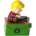 Amazon.com: Peanuts Schroeder Christmas Dance Party Figurine With Music ...