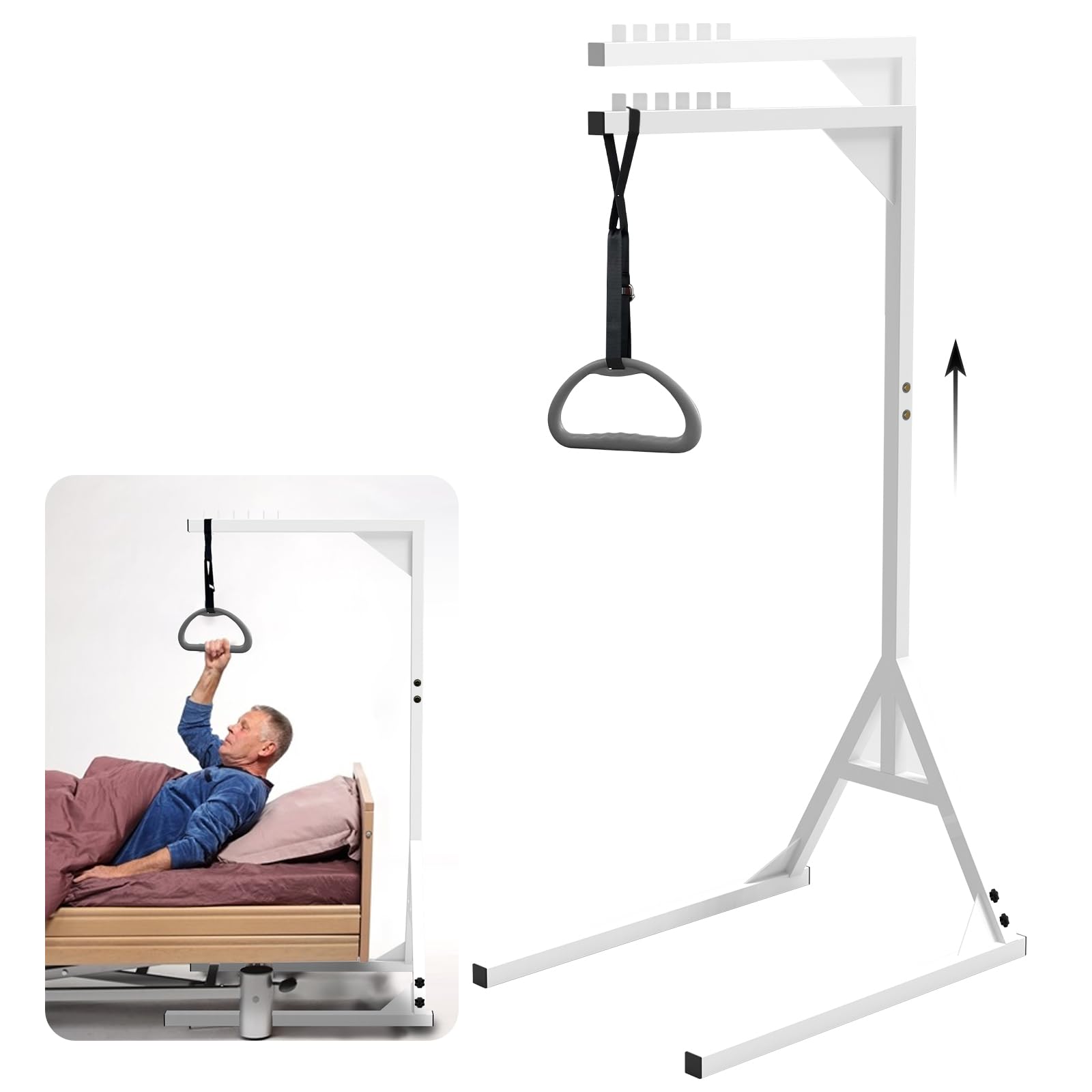 Bed Trapeze, Trapeze Bar For Bed Mobility Patient Aid Hospital Bed ...