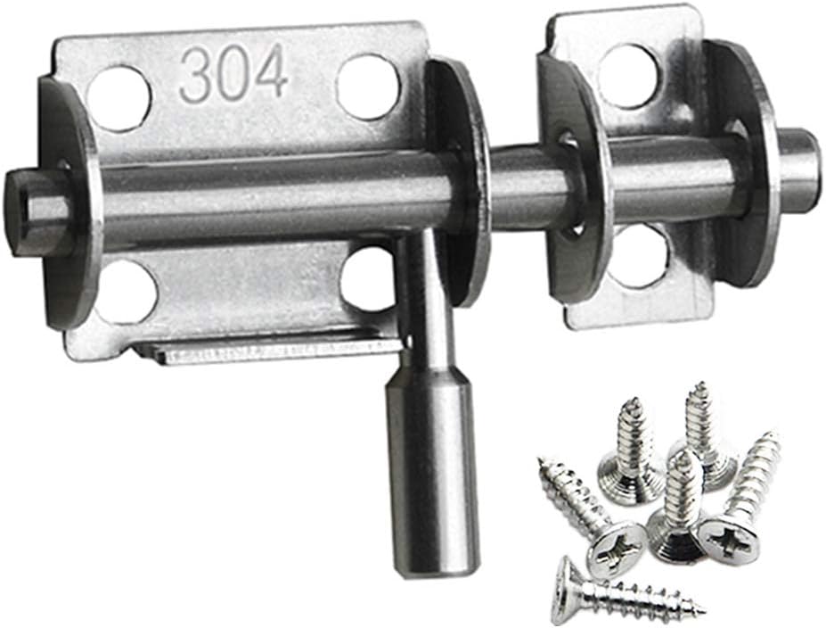 YUOIP® Door Latch Gate Sliding Barrel Bolt Stainless Steel Small Door ...