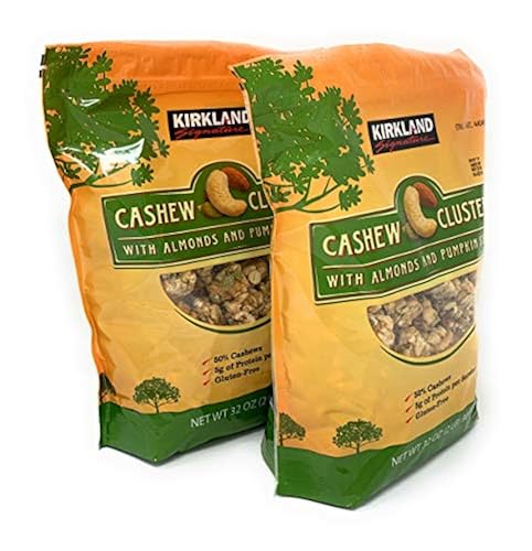 Kirkland Signature Cashew Clusters, 2 lbs (2 Pack) in Kuwait | Whizz ...