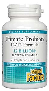 Amazon.com: Natural Factors - Ultimate Probiotic 12/12 Formula ...