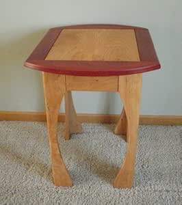 Amazon.com: Cherry & Bloodwood End Table: Furniture & Decor