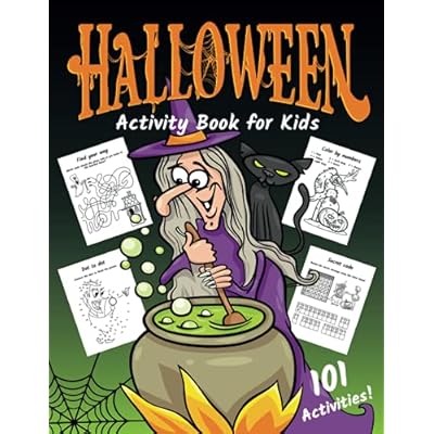 Halloween Activity Book for Kids: 101 Fun Activities Australia | Ubuy