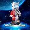 Mrkuriosity Mecha Bear Building Block Kit, Violent Bear Display Model ...