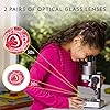 NATIONAL GEOGRAPHIC Dual LED Kids Microscope - 50+ pc Science Kit with ...