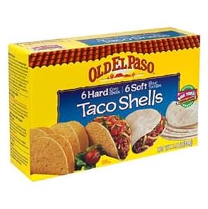 Amazon.com : Old El Paso Hard & Soft Taco Dinner Kit 11.4 oz (Pack of ...