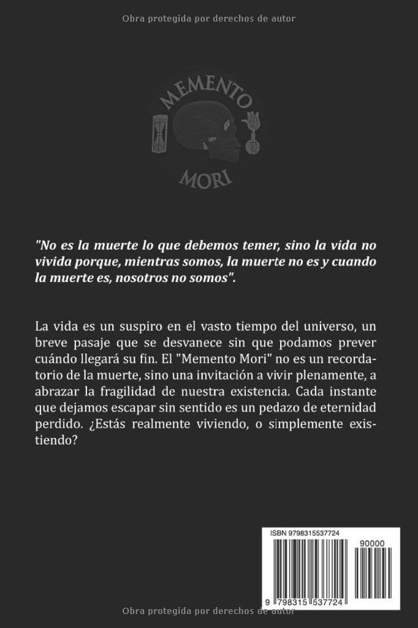 Memento Mori: Recuerda tu Muerte (Instantes Eternos: Colección Tempus ...