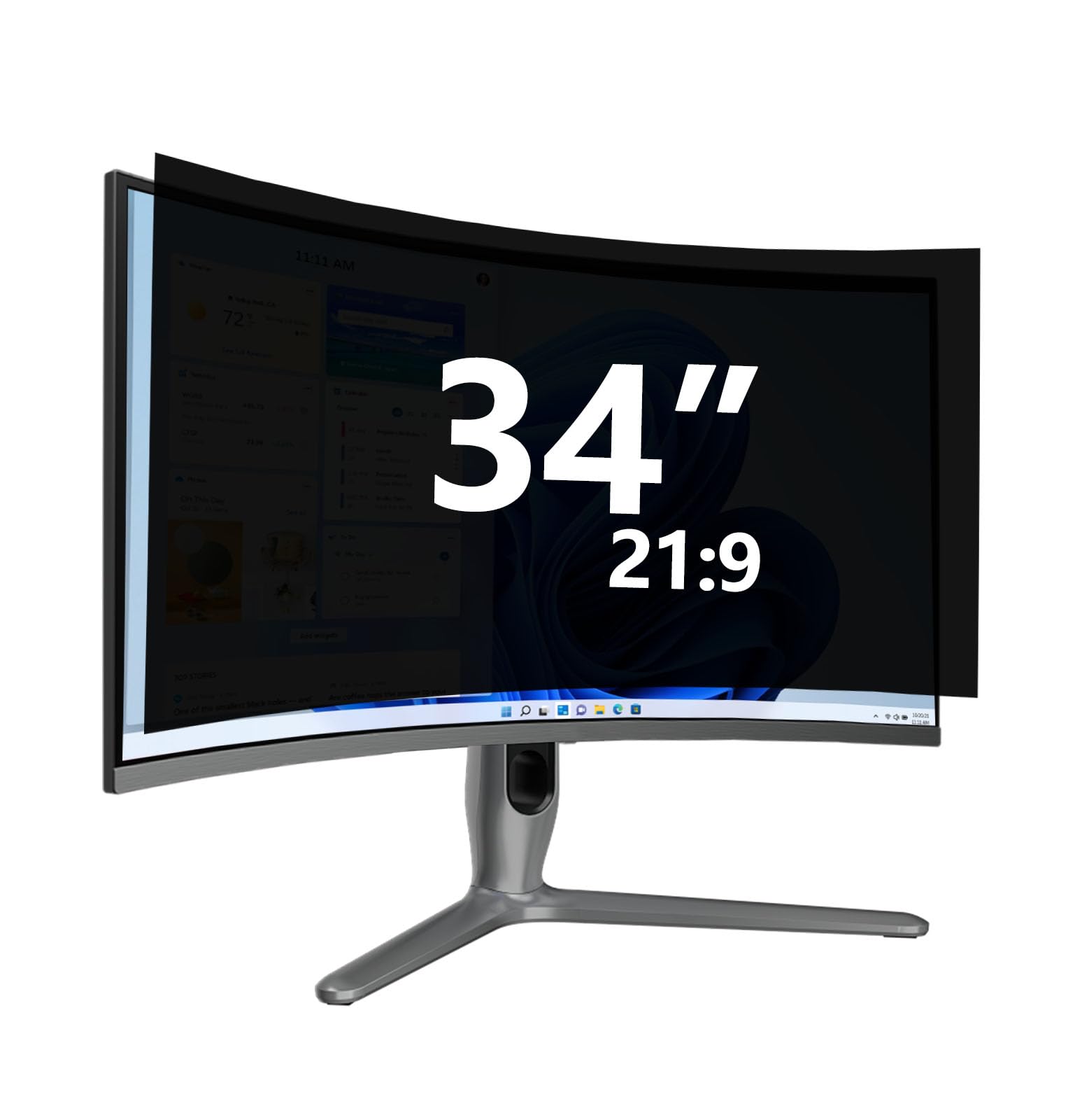 34 Inch Privacy Screen for Computer Monitor Computer Screen Privacy ...