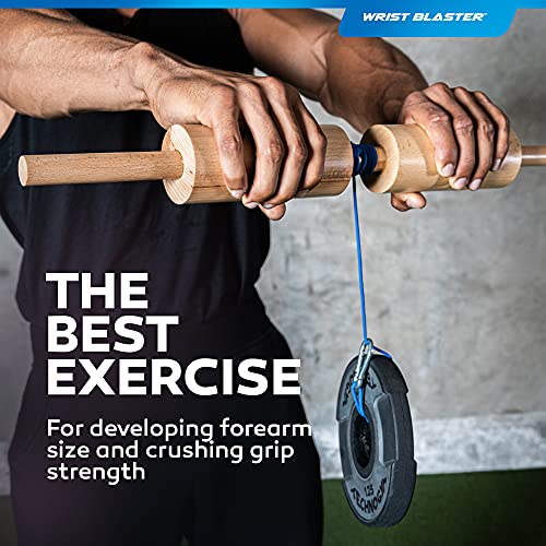 Wrist Blaster - Forearm, Hand and Wrist Exerciser (2.5 Inches, Cylinder ...