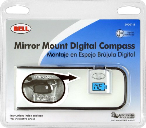 Bell Automotive 22-1-29001-8 Digital Compass and Mirror Mount New