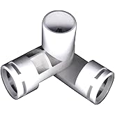 PVC Adjustable joint fitting 1" (Furniture Grade White) - Amazon.com