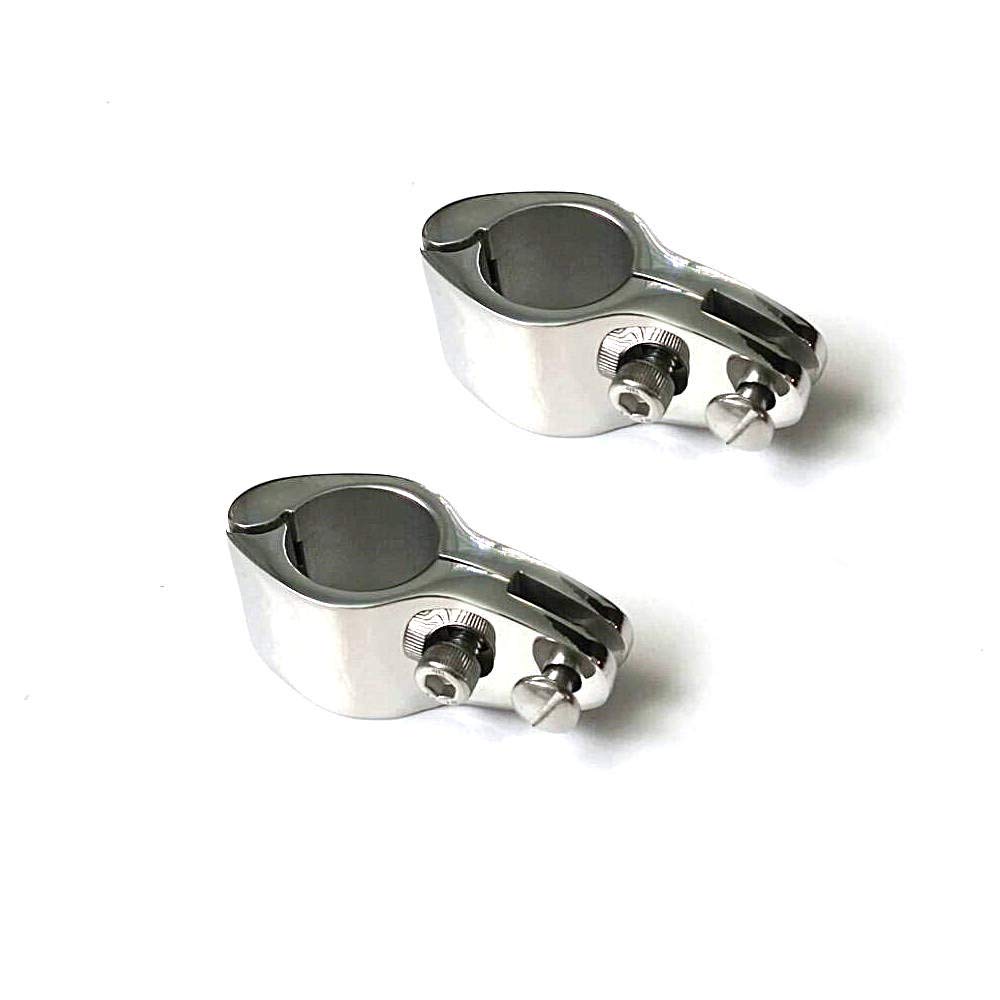 Amazon.com : Marine Stainless Steel 316 Boat Bimini Top Hinge 1-1/4 ...