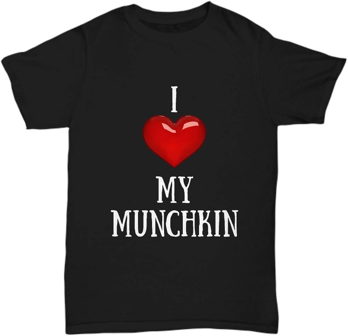 Amazon I Love My Munchkin T Shirt Unisex Tee Black Clothing amazon-i-love-my-munchkin-t-shirt-unisex-tee-black-clothing