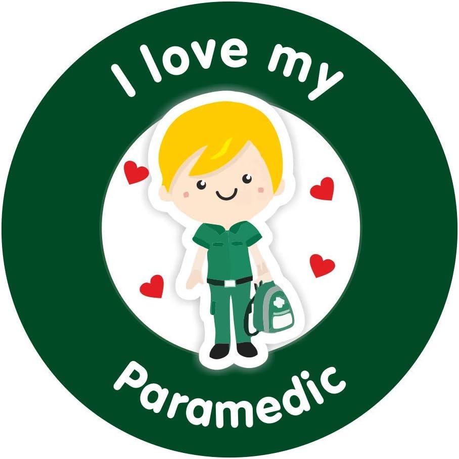 School Stickers Paramedic Bravery Stickers - BigaMart