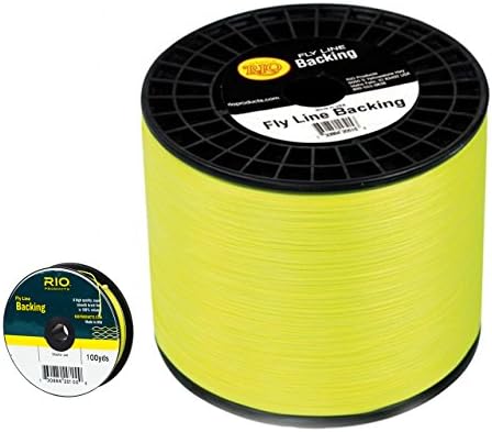 Rio Dacron Fly Line Backing, 20 lb Test, Chartreuse - 100, 200, 250 ...