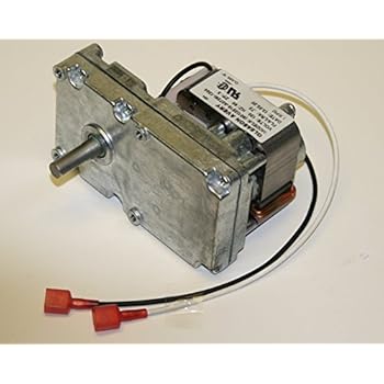 Universal Replacement Pellet Stove Auger Motor - 1 RPM Clockwise ...