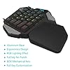 MOSTOP Gaming Keyboard One-Handed Keyboard Single Hand Keyboard T9X One ...
