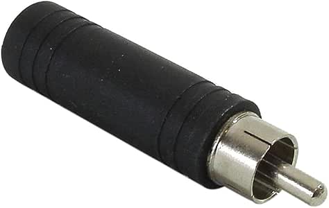 Amazon.com: RCA Male to 1/4 inch Mono Female Adapter: Home Audio & Theater