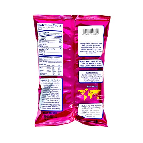 Fiji Jasons - Bongo Cheese Flavor (156g / 5.5 Oz) Real Unique Cheese ...