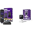 Amazon.com: Roku Express | HD Roku Streaming Device + Roku Indoor Camera 2024 - Home Security ...