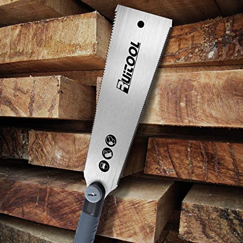 RUITOOL Japanese Pull Saw 10 Inch Double Edge Sided Hand Saw Ryoba SK5 ...