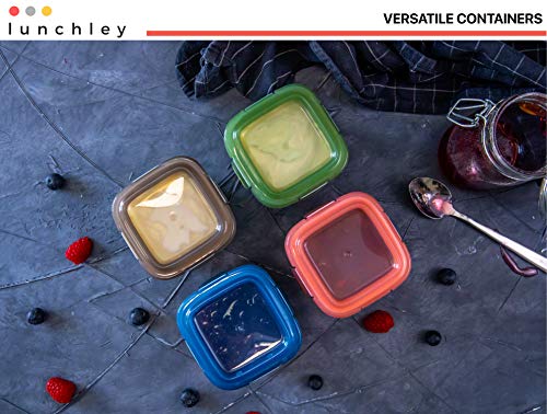 Ecipientes de vidrio para almacenamiento de alimentos para