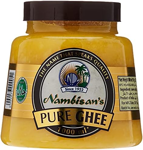 Nambisan's Pure Ghee 1Litre price in Saudi Arabia | Amazon Saudi Arabia ...