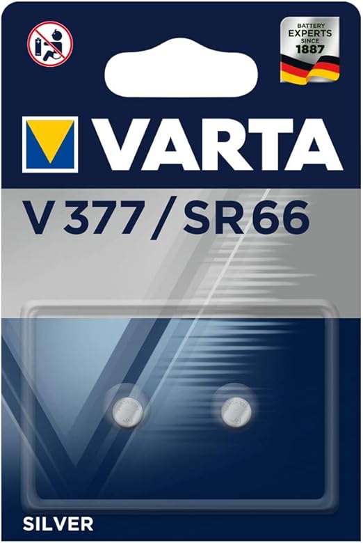 VARTA Batterien Alkaline Knopfzelle V377 Knopfzellen: Amazon.de: Elektronik