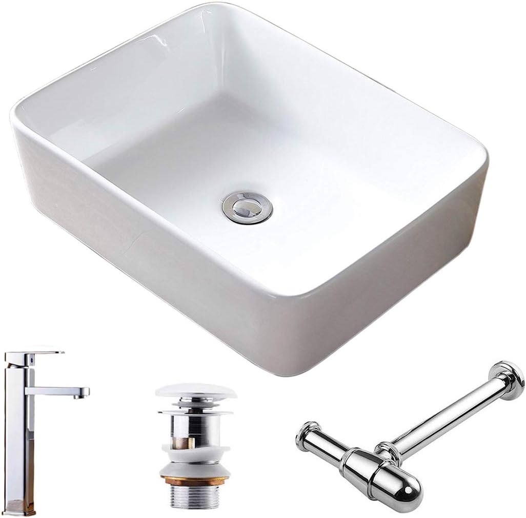 Cloakroom Basin Tap Waste Bottle Trap Pop-UP Bathroom Sink ...