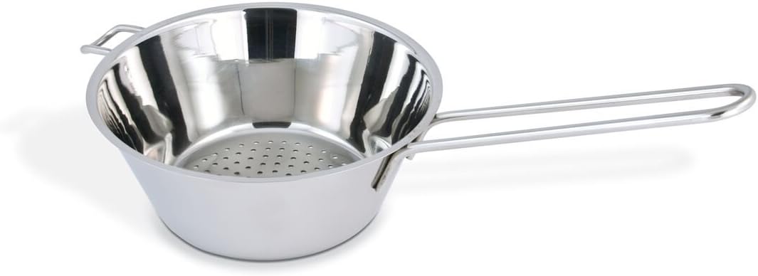 Cuisinox Flat Bottom Strainer/Colander, Stainless Steel: Amazon.ca ...