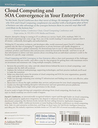 Cloud Computing and SOA Convergence in Your Enterprise: A Step-by-Step ...