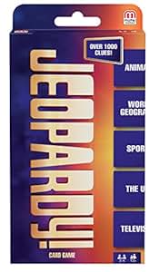 Amazon.com: Mattel Games Jeopardy Card Game: Toys & Games