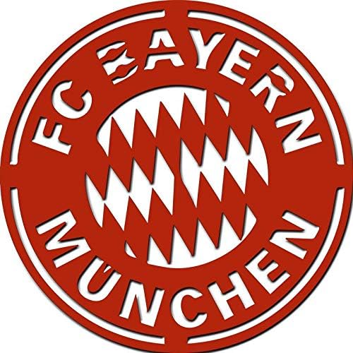 سعر ليزرأرتس لوحة جدارية خشبية، شعار نادي بايرن ميونخ 60*45سم، 5 ملم ...