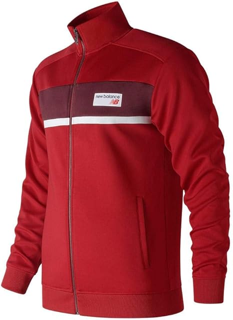 New Balance Men's Athletics Track Jacket: Amazon.co.uk: Clothing