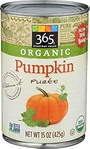 Amazon.com : 365 Everyday Value, Organic Pumpkin Puree, 15 oz : Grocery ...