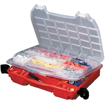 Stack-On SBR-18 17 Compartment Parts Storage Organizer Box with ...