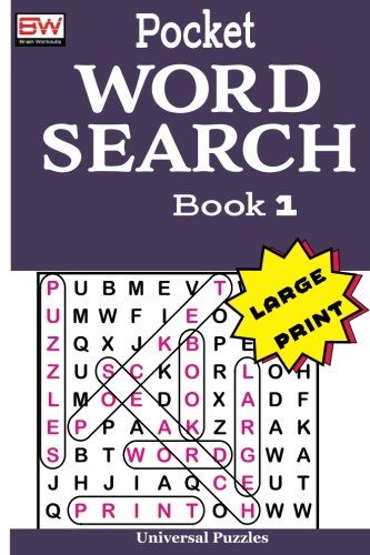 Amazon.com: Pocket WORD SEARCH Puzzles (Volume 1): 9781979665360 ...
