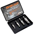 ALDEN Drill-Out Broken Bolt Extractors Set 4: Threading Tap Extractors ...