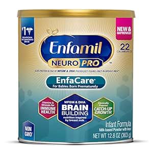 Amazon.com: Enfamil NeuroPro EnfaCare Premature Newborn Baby Formula ...