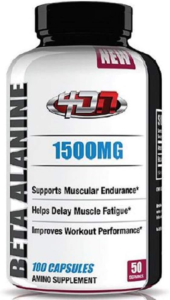 Beta Alanine 750 Mg x 100 Capsules Increased Performance and Lean Mass ...