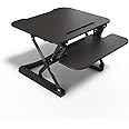Amazon.com: STAPLES 2447503 Sit to Stand Adjustable Desk Riser 27-Inch ...