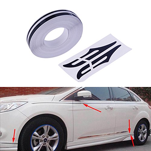 Awakingdemi Car Reflective Stripe Sticker 32ft 4mm X 2mm Pinstriping ...