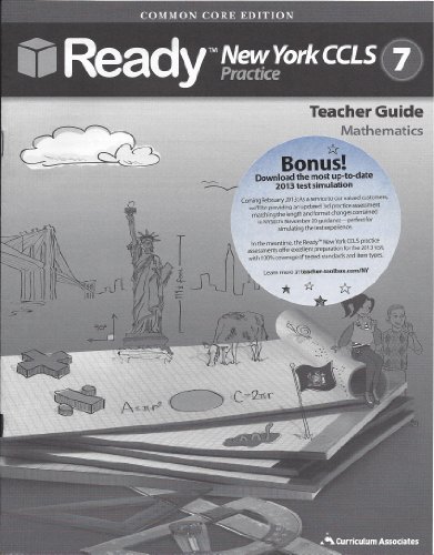 Amazon.com: Ready Common core New York CCLS Practice Grade 7 Math ...