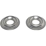 Amazon.com: #8 Stainless Steel Flanged Finishing Washers Cup Washers ...