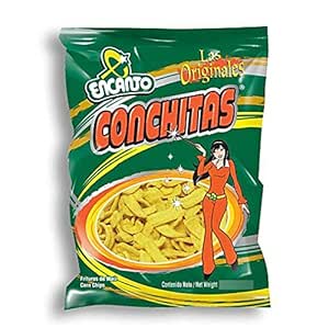 Amazon.com: Encanto Conchitas flavored corn chips, 2.6 ounce (Pack of 50)