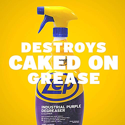 Zep Industrial Purple Cleaner and Degreaser Concentrate - 32 Ounce ...