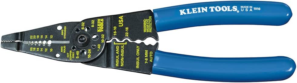 Klein Tools 1010 Pinza multiusos de punta, de 10 - 22 AWG.: Amazon.com ...